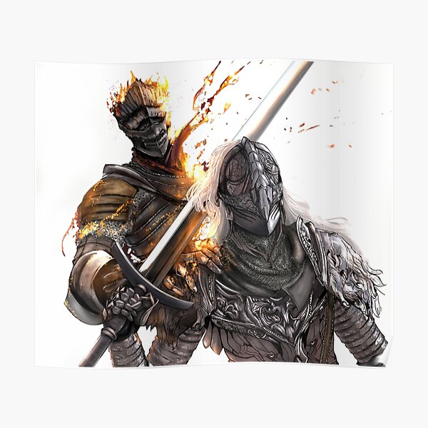 "Ashen One And The Tarnished" Poster by DanilaStore | Redbubble