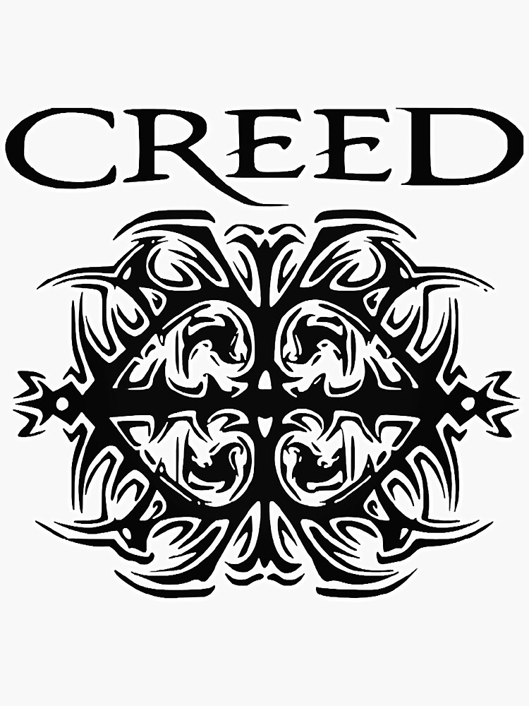 "Best logo creed band" Sticker for Sale by LisaHinchberger | Redbubble