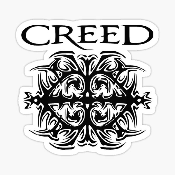"Best logo creed band" Sticker for Sale by LisaHinchberger | Redbubble