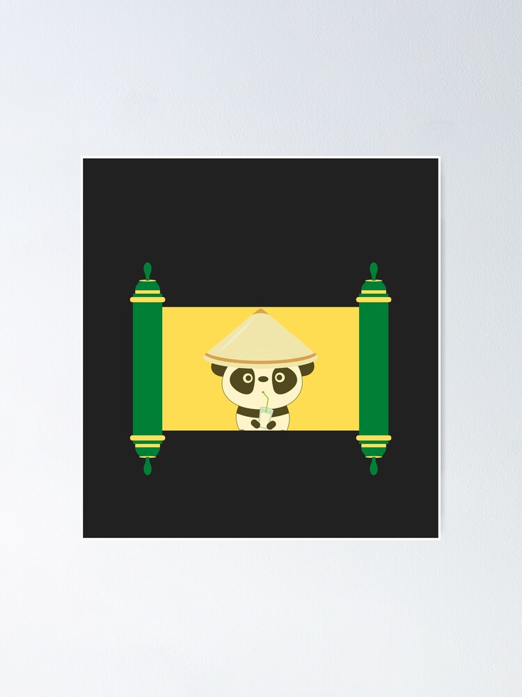 "Dragon scroll of limitless power!" Poster for Sale by UnexpectedMemos ...