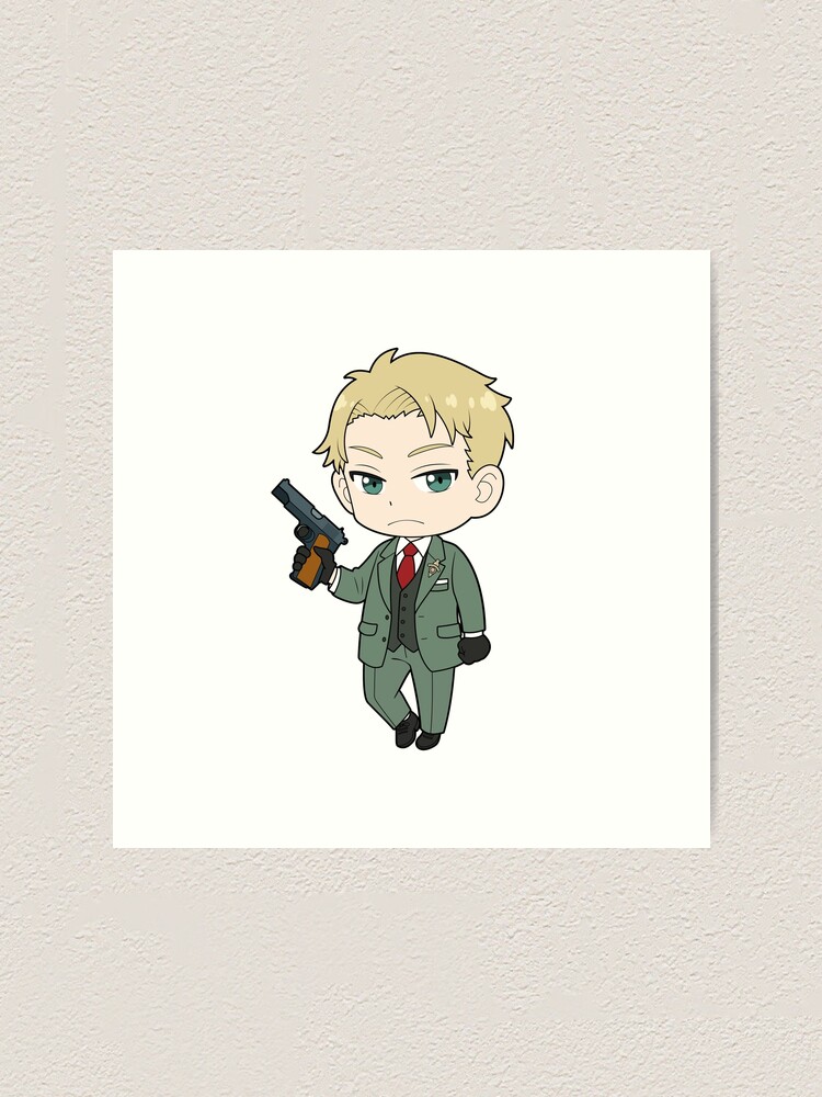 "SPYxFAMILY Loid Forger Chibi" Art Print for Sale by ChibiCheems ...