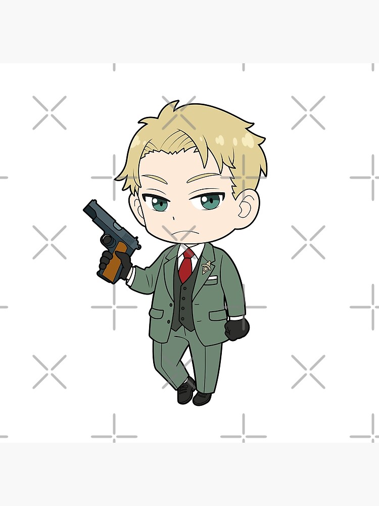"SPYxFAMILY Loid Forger Chibi" Fotodruck von ChibiCheems | Redbubble