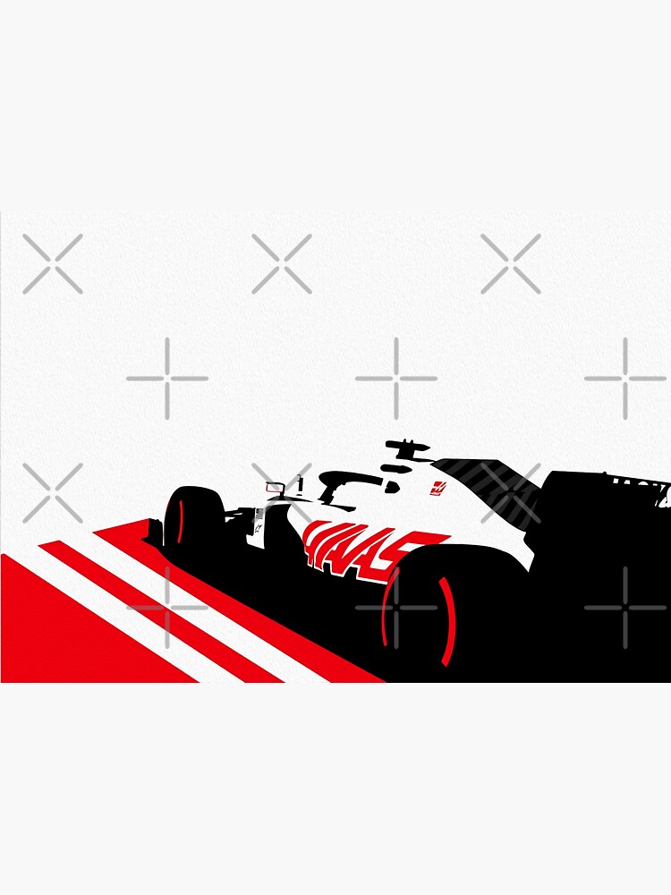 "HAAS F1 2022 - Haas F1 Team Merchandise Classic T-Shirt" Sticker by ...