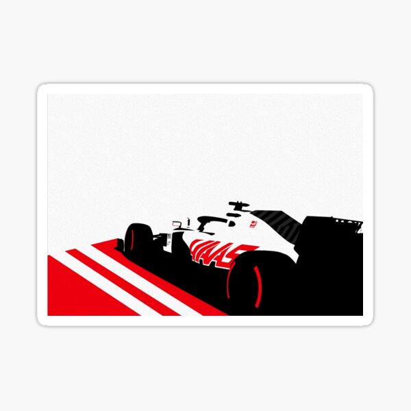 "HAAS F1 2022 - Haas F1 Team Merchandise Classic T-Shirt" Sticker by ...
