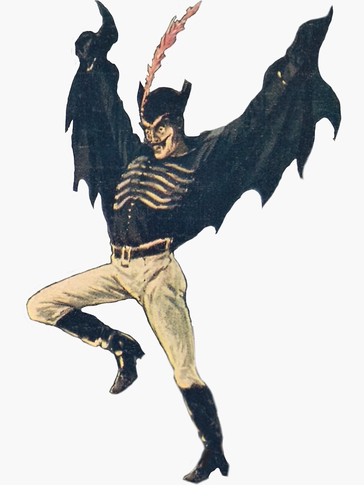 "Spring-Heeled Jack" Sticker by Onodera | Redbubble