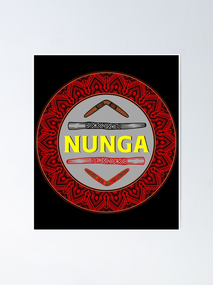 "Aboriginal Nunga" Poster for Sale by FedSherDesign | Redbubble