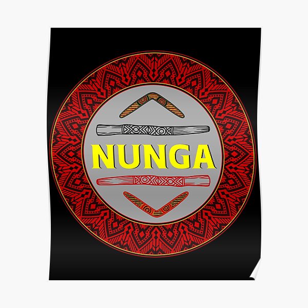 "Aboriginal Nunga" Poster for Sale by FedSherDesign | Redbubble