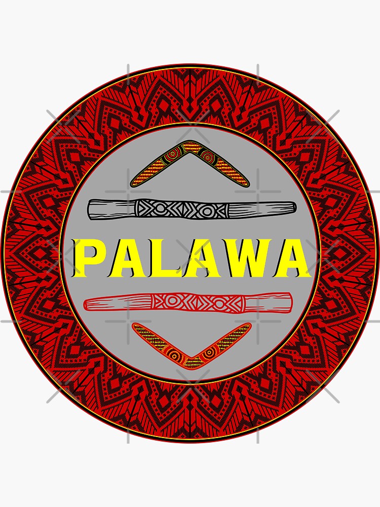 "Aboriginal Palawa" Sticker for Sale by FedSherDesign | Redbubble