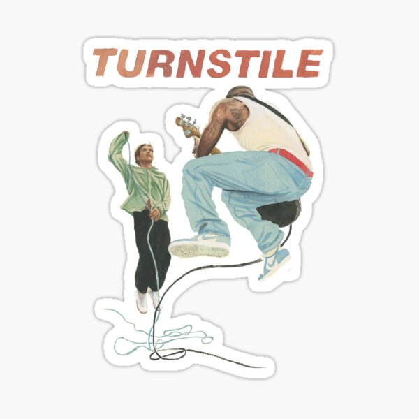 "Turnstile Jump Together" Sticker for Sale by gonzalezkqmz37 | Redbubble