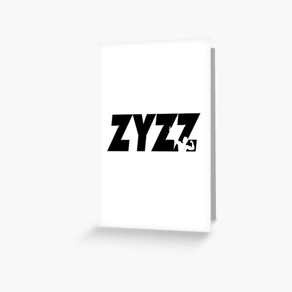 "zyzz | gym wear | zyzz wear | bodybuilding v2" Greeting Card by ...