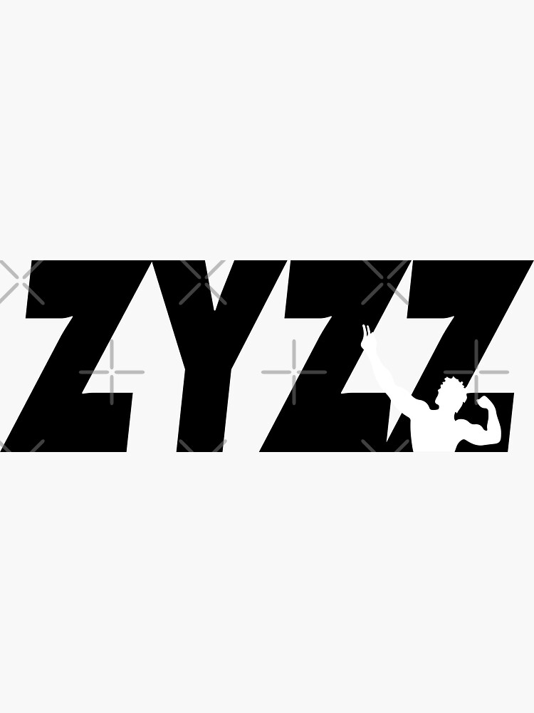 "zyzz | gym wear | zyzz wear | bodybuilding v2" Sticker by Grafik0 ...