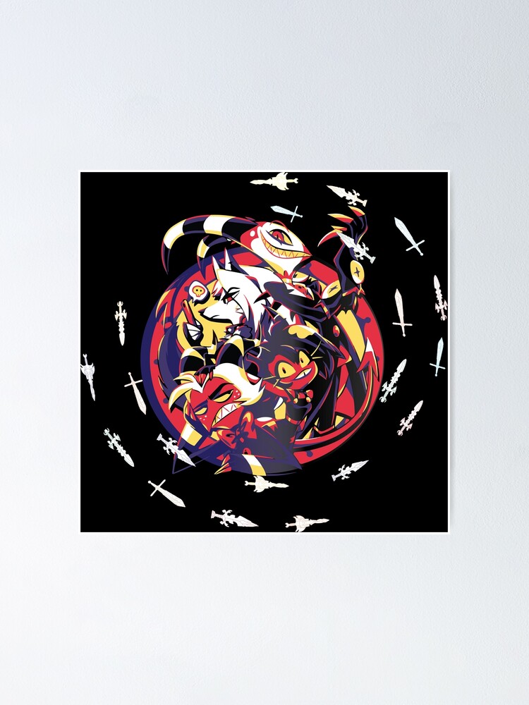 "Helluva boss" Poster for Sale by arianpink | Redbubble