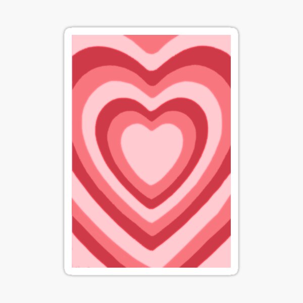 "Hearts 4 Ever" Sticker for Sale by LaetitiaDesigns | Redbubble