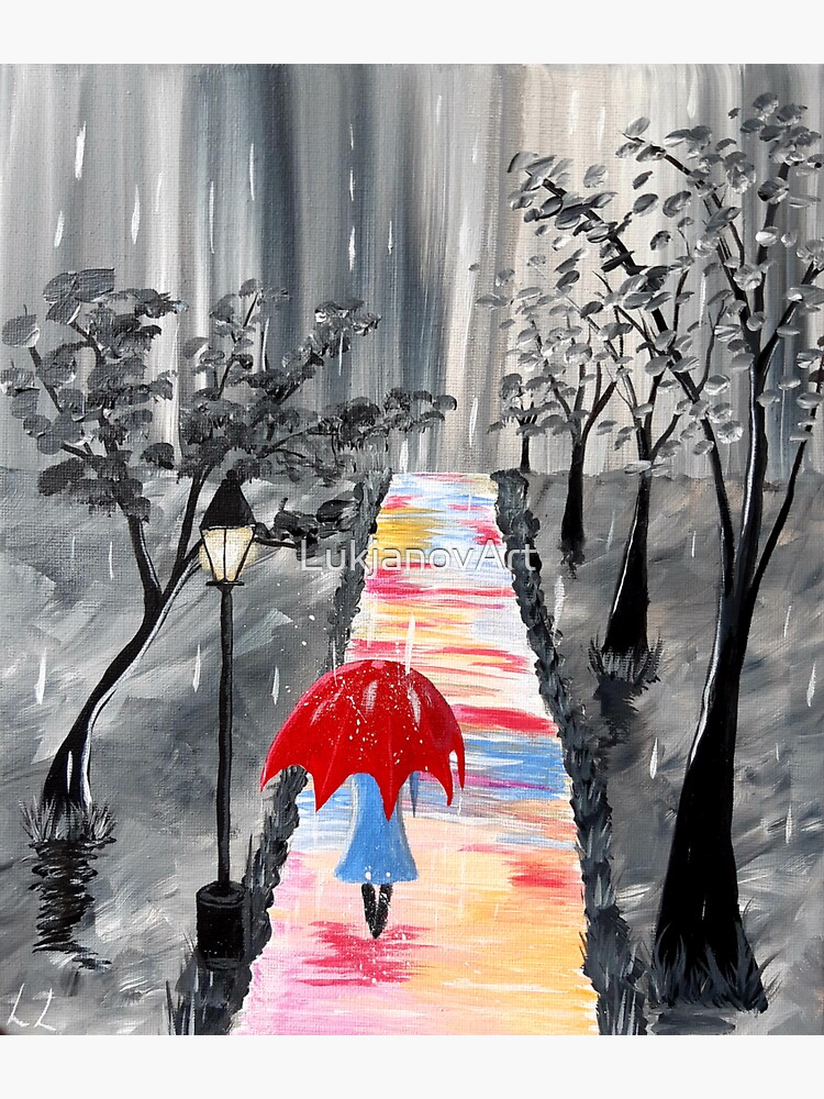 "Sepia abstract rain art" Sticker by LukjanovArt | Redbubble