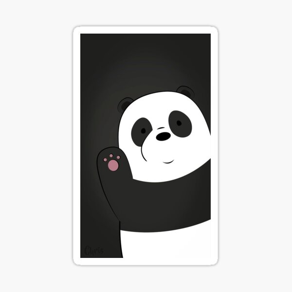 "Hi bear" Sticker for Sale by QuiNtOp3 | Redbubble
