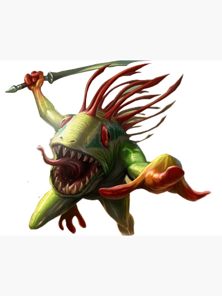 "murloc" Art Board Print by Neexhus | Redbubble