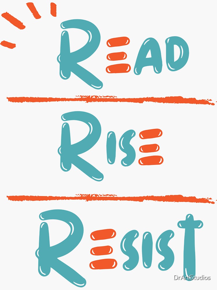 "Read rise resist | bookish quote read rise resist | reading book quote ...