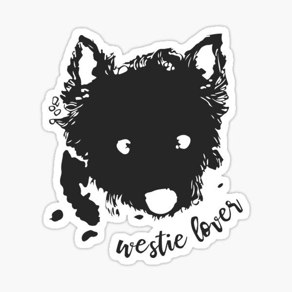 "Black Dog" Sticker by Solarline | Redbubble