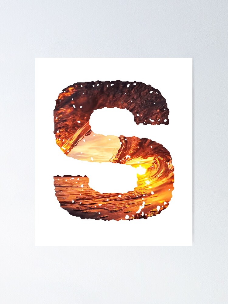 "Letter S Alphabet, Letter S" Poster for Sale by PrettyLetter | Redbubble