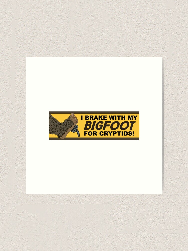 "Retro outdoor funny bigfoot car stickers, yeti cooler stickers, yeti ...
