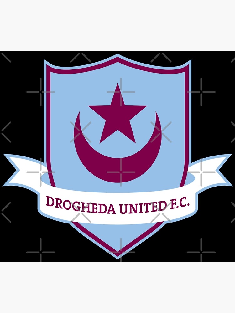 "Logo of Drogheda United F.C." Poster for Sale by Shav | Redbubble