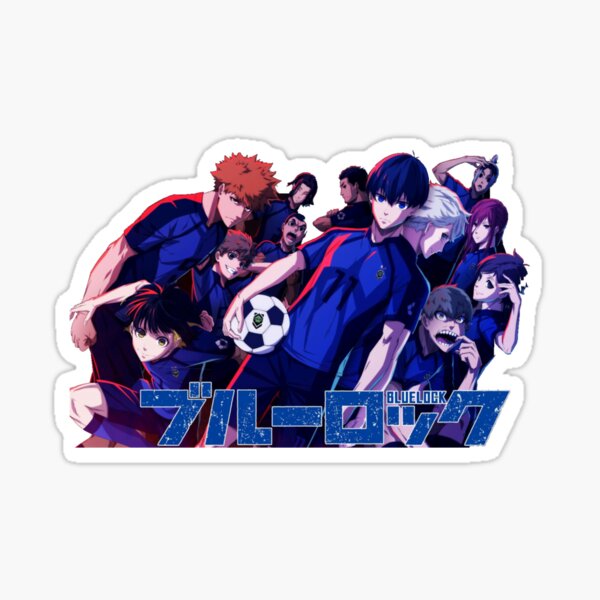 "Blue Lock" Sticker by IrmaaArtist | Redbubble