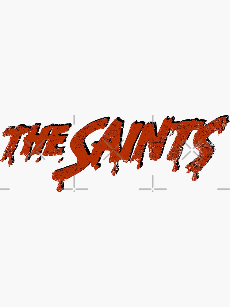 The Saints Punk Rock Sticker By Skyafterdusk Redbubble