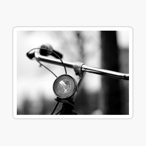 "bike front light" Sticker by Buntes-Licht | Redbubble