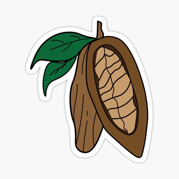 "Cacao " Sticker by Heavdaiin | Redbubble