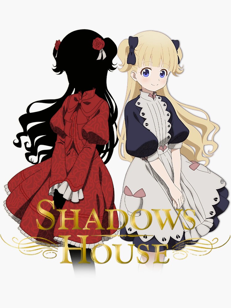 "Shadows House - logo" Sticker by BaryonyxStore | Redbubble