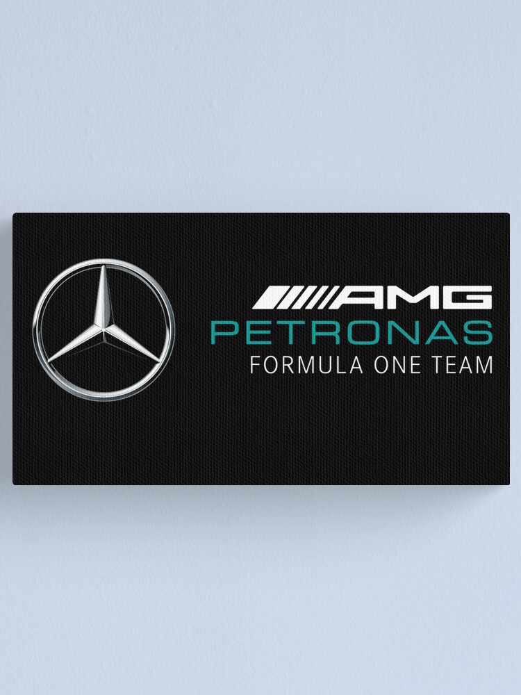 "Mercedes AMG Petronas F1 Team Logo" Canvas Print for Sale by cse313 ...