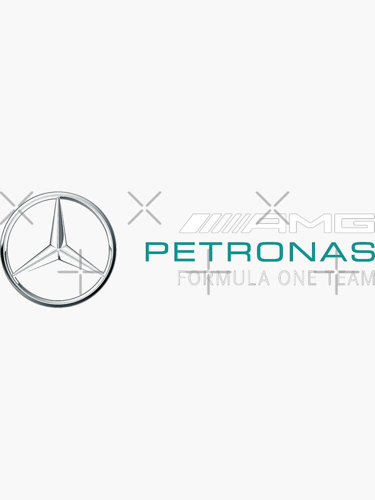 "Mercedes AMG Petronas F1 Team Logo" Sticker for Sale by cse313 | Redbubble