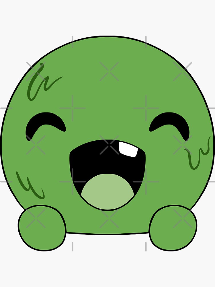 "Slimecicle Merch Happy Slimecicle" Sticker by HindoShop | Redbubble