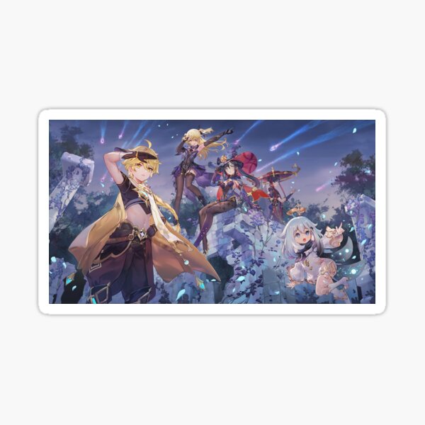 "Genshin Impact " Sticker by hidoyatarg | Redbubble