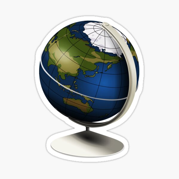 "world map" Sticker by StefPlein | Redbubble
