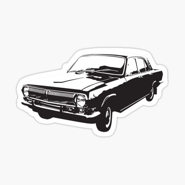 "Volga Soviet Car" Sticker for Sale by MemaDesigning | Redbubble