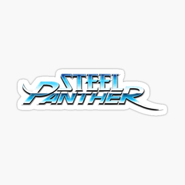 "Steel Panther Logo" Sticker by HEAVYZONE | Redbubble