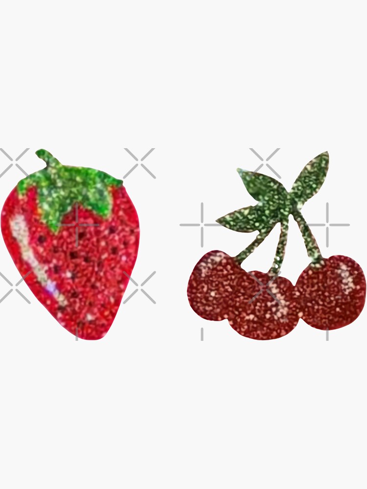 "Harry Styles Strawberry and Cherry " Sticker for Sale by haIfwayhome ...
