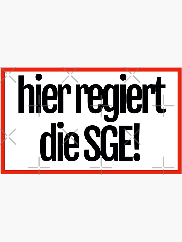 "SGE" Sticker by Artzz4U | Redbubble
