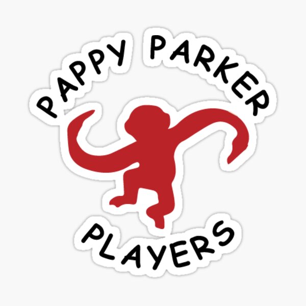 "Pappy Parker Players" Sticker for Sale by gabicohenn | Redbubble