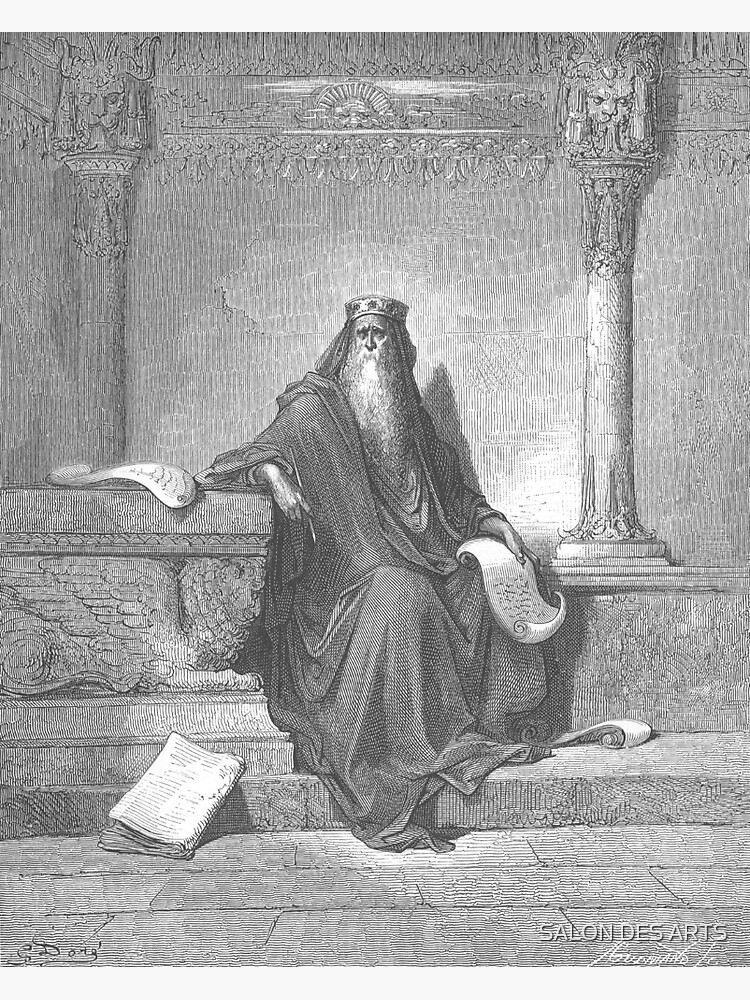 "Solomon (1866) - Gustave Doré" Sticker for Sale by PsycheSansAmour ...