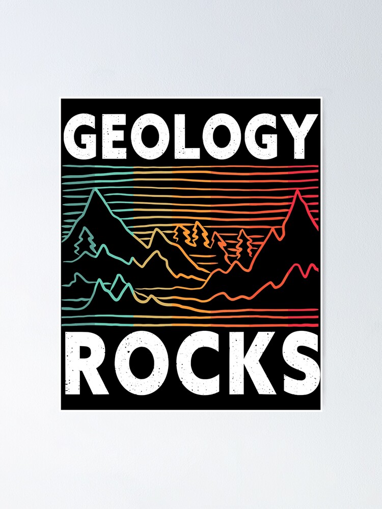 Póster «Geología Rocas Geólogo Rockhounding Recolección de rocas» de ...