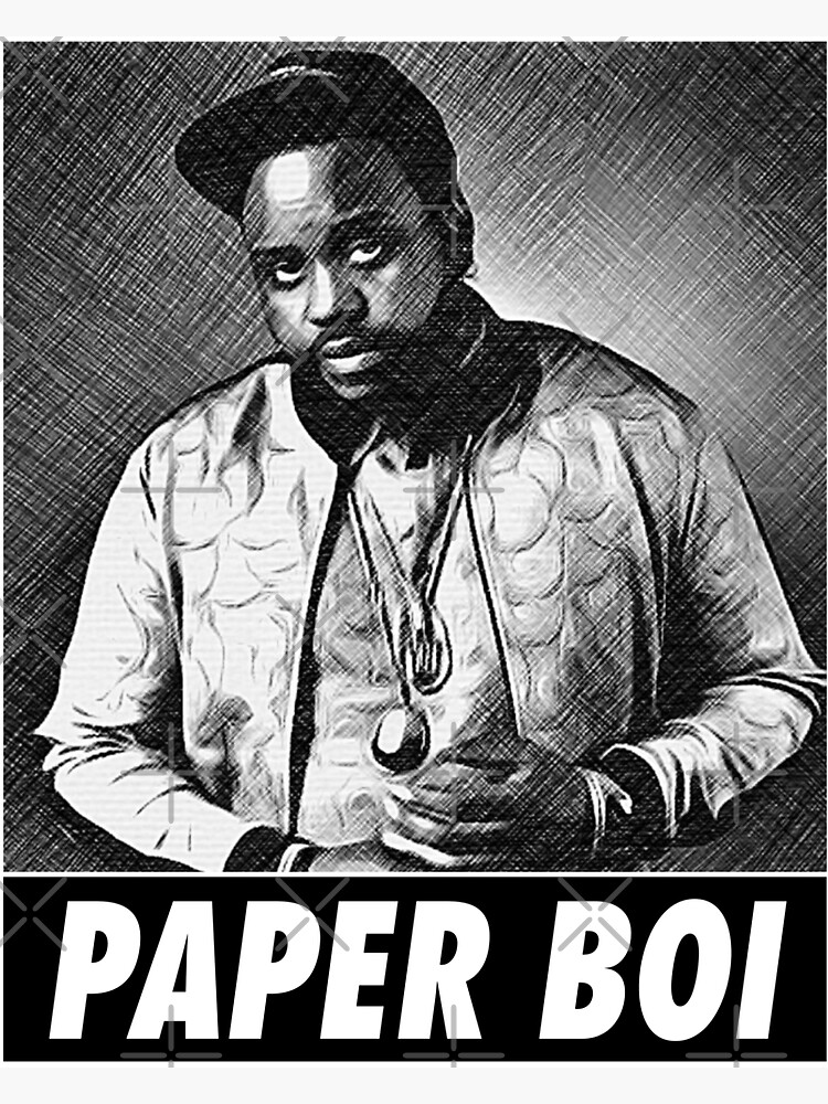 "paper boi atlanta" Sticker for Sale by Grafik0 | Redbubble