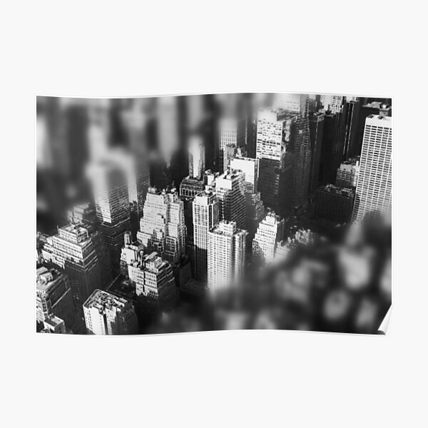 "Buildings in The City" Poster for Sale by 344a | Redbubble