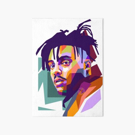 "Juice WRLD Cartoon" Art Board Print by Stekaa | Redbubble