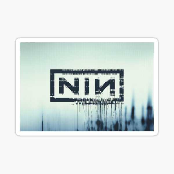"TOUR WORLD NINE 2022 INCH LOGO NIN LOGO" Sticker for Sale by ...