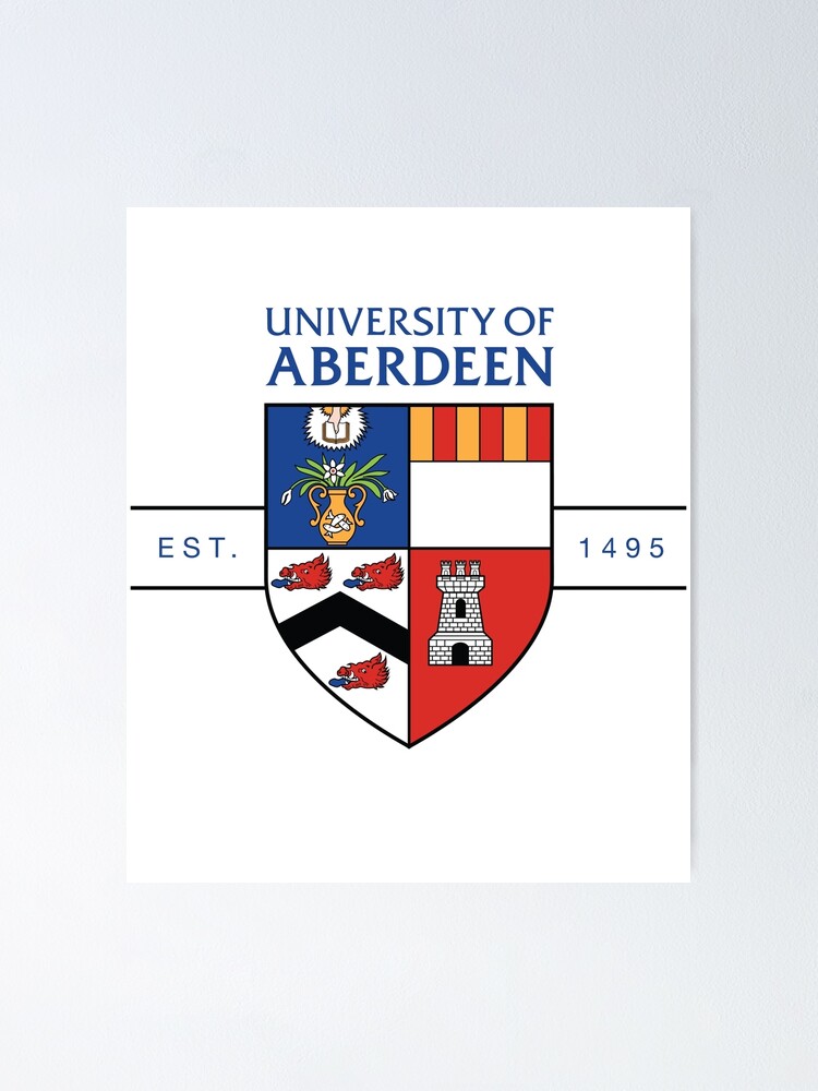 "The University of Aberdeen in Scotland" Poster for Sale by urbantale ...