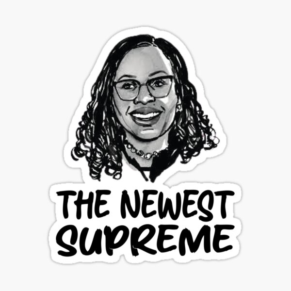 "Supreme Court Judge Scotus Kentanji Brown Jackson " Sticker by ...