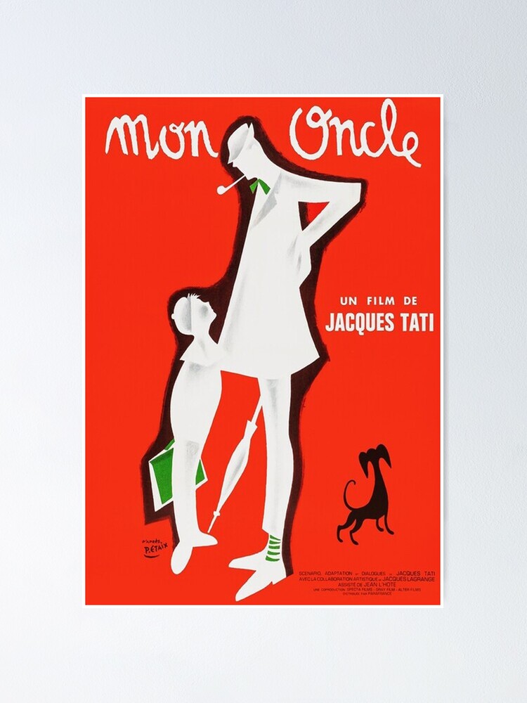 "Mon Oncle - Vintage French" Poster for Sale by euladbrows | Redbubble