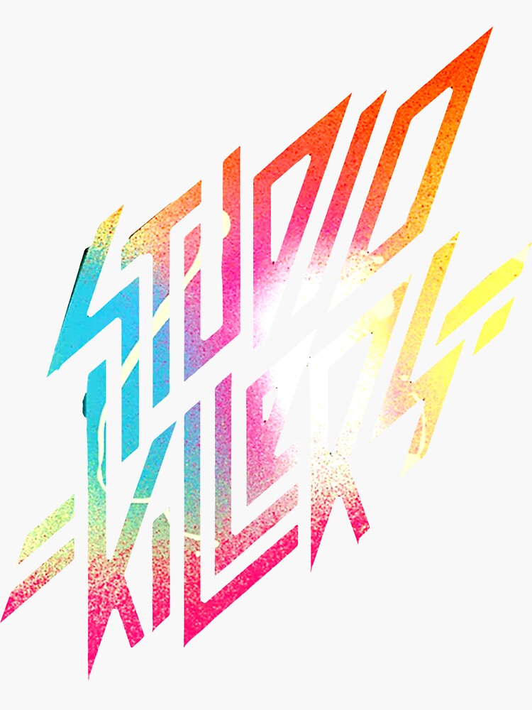 "Coloring Studio killer" Sticker by jualanmint | Redbubble